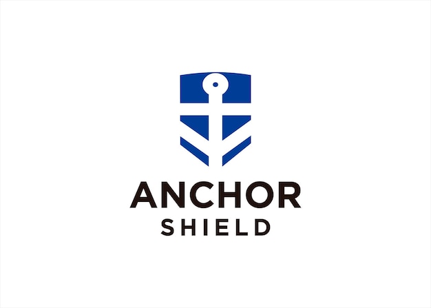Nautical Anchor Emblem with Bold Shield Design | Jiffy Designs
