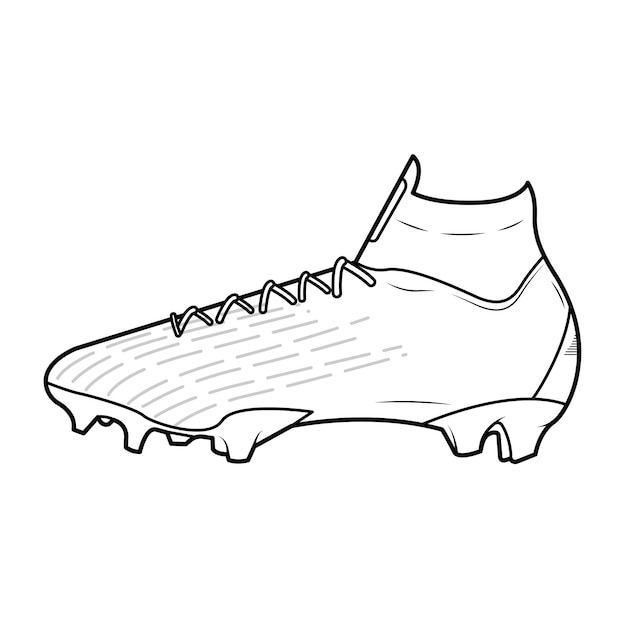 Sleek and Powerful Soccer Cleat in Minimalist Design | Jiffy Designs