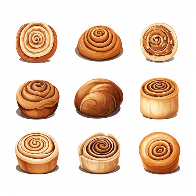 Delectable Cinnamon Swirls: A Mouthwatering Pastry Showcase | Jiffy Designs