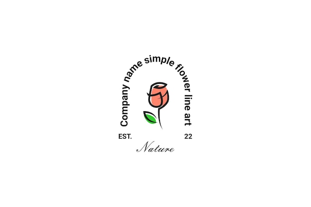 Elegant Floral Logo Design with Timeless Motto | Jiffy Designs