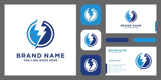 Powerful Lightning Bolt Brand Identity with Sleek Design | Jiffy Designs