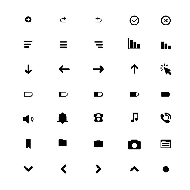 Diverse Collection of Versatile Minimalist Icons | Jiffy Designs