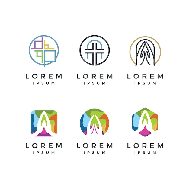 Geometric Abstract Logo Designs with Vibrant Color Combinations | Jiffy ...
