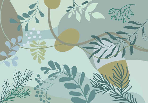 Elegant Botanical Foliage Illustration for Versatile Design | Jiffy Designs