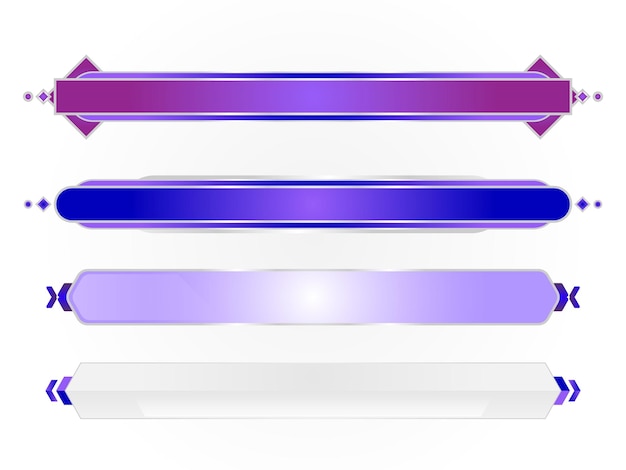 Vibrant Gradient Bars with Geometric Accents | Jiffy Designs