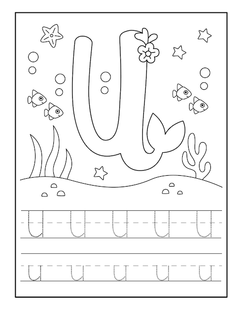 Enchanting Underwater Alphabet Adventure: Discover the Letter U | Jiffy ...