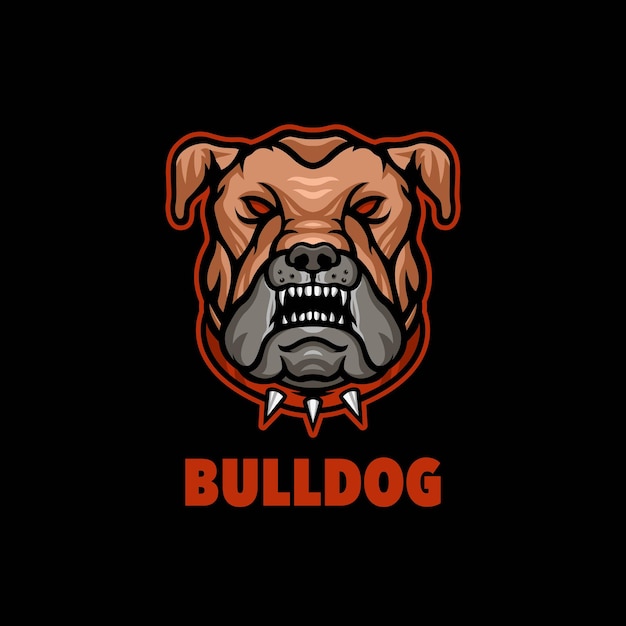 Fierce Bulldog Mascot with Powerful Jaws | Jiffy Designs