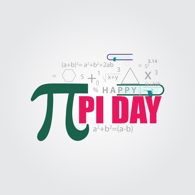 Vibrant Pi Day Celebration with Mathematical Symbols | Jiffy Designs
