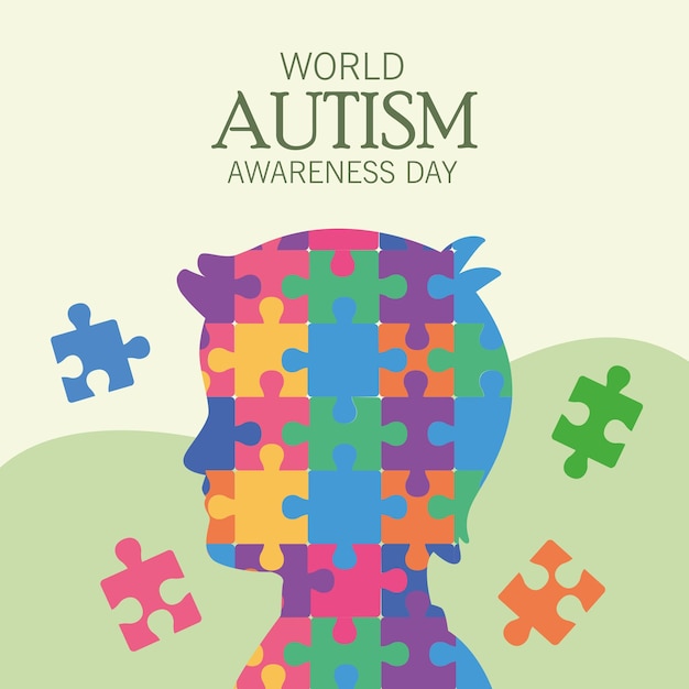 Vibrant Puzzle Pieces Celebrate World Autism Awareness Day | Jiffy Designs