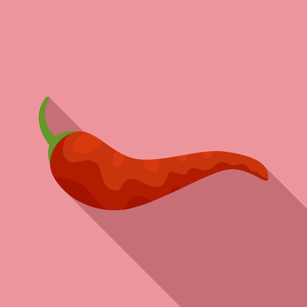 Vibrant Red Chili Pepper on Pastel Pink Background | Jiffy Designs