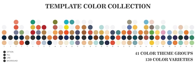 Vibrant Palette of Harmonious Color Combinations for Design | Jiffy Designs