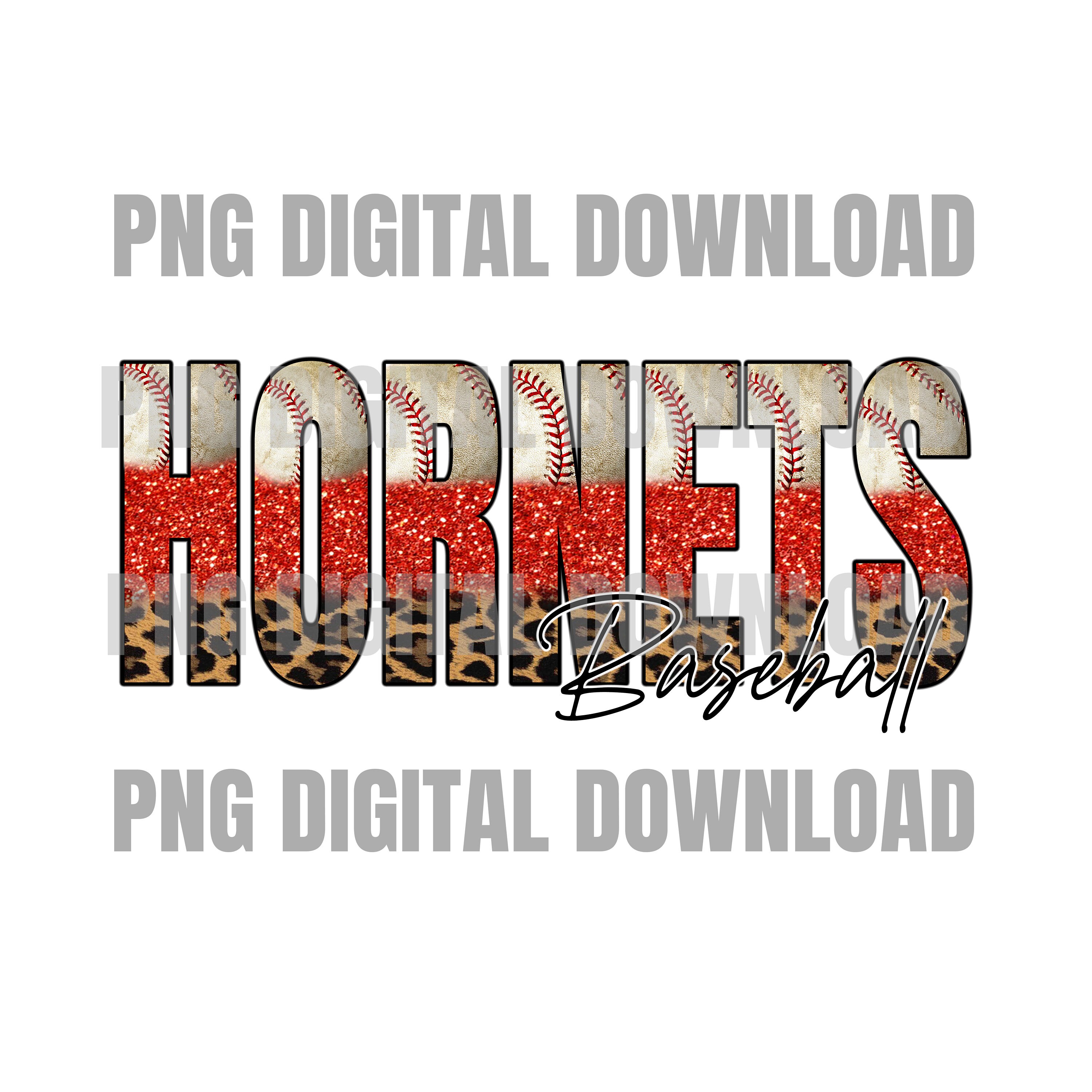 Hornets Baseball PNG | Hornets Sublimation Design | Hornets Digital ...