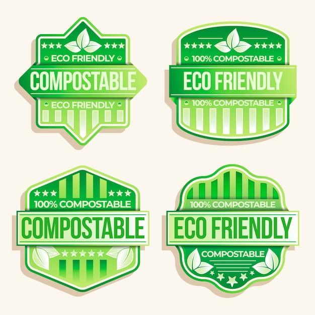 Vibrant Eco-Friendly Compostable Label Collection | Jiffy Designs
