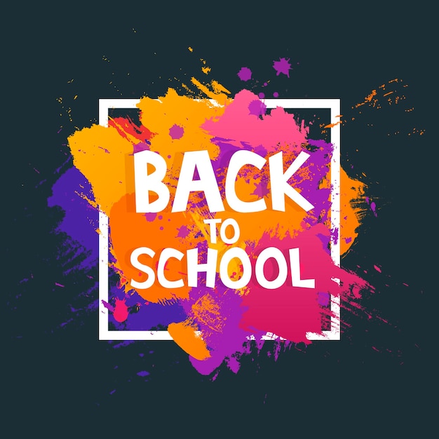 Vibrant Splash of Colors Welcomes Back to School | Jiffy Designs