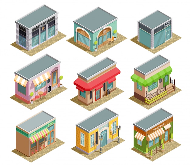 Vibrant Collection of Whimsical Illustrated Storefront Designs | Jiffy ...