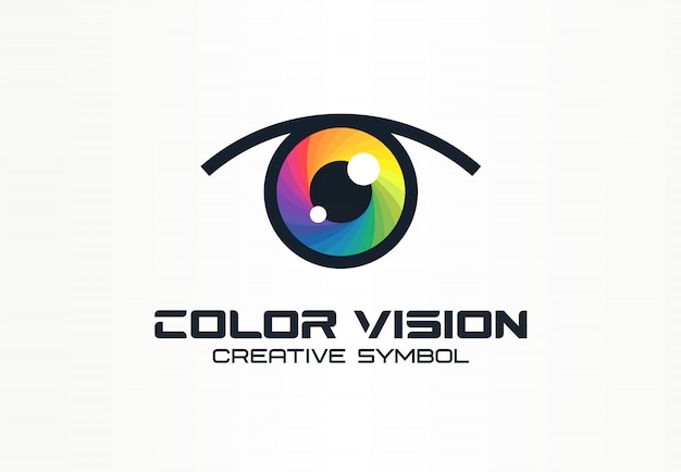 Vibrant Spectrum Eye - Captivating Creative Symbol | Jiffy Designs