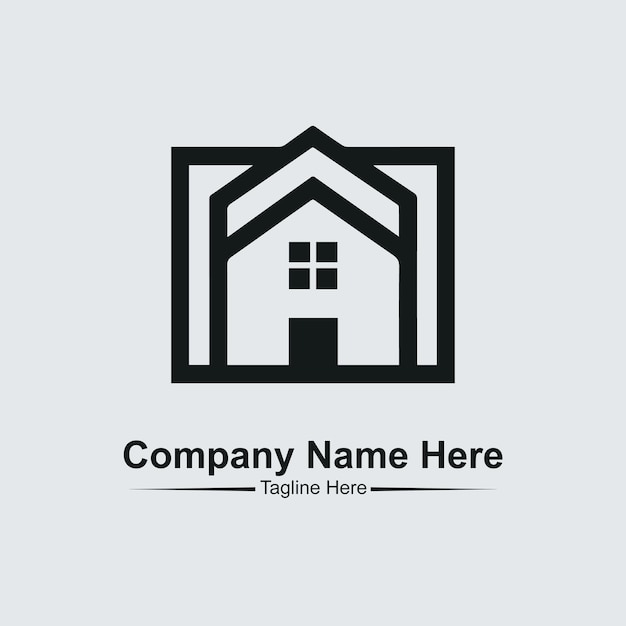 Sleek and Modern Home Icon for Business Branding | Jiffy Designs