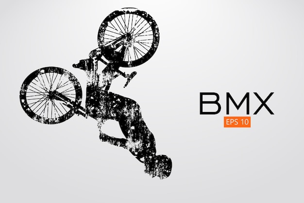 Thrilling BMX Stunt Silhouette Showcases Extreme Sport | Jiffy Designs