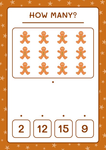 Counting Gingerbread Cookies: A Fun Math Activity | Jiffy Designs