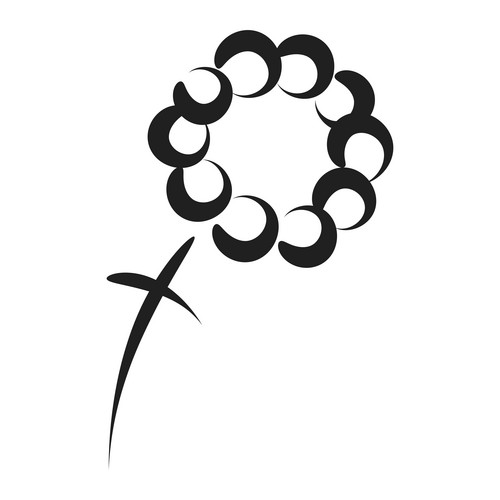 Hand Drawn Religious Element. Christian Design For Print Or Use As ...