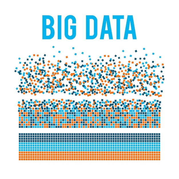 Vibrant Mosaic of Big Data Visualization | Jiffy Designs