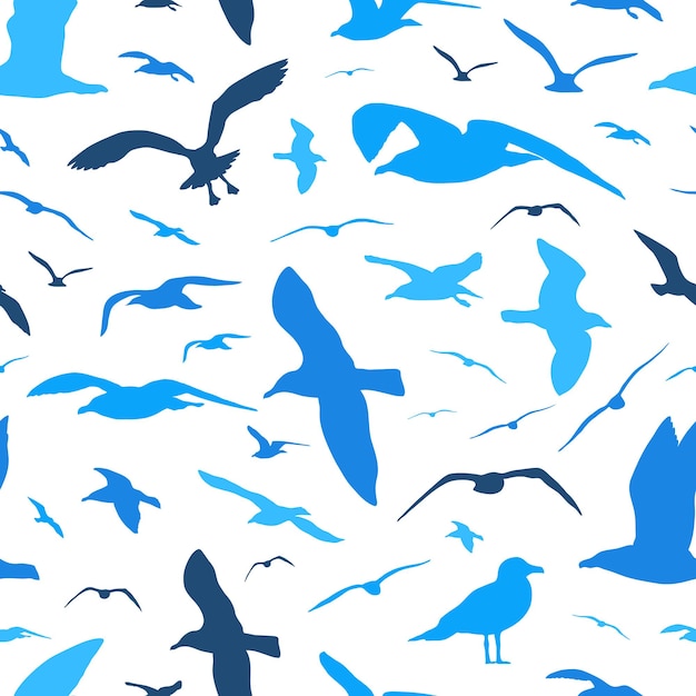 Soaring Seabirds: A Captivating Avian Mosaic | Jiffy Designs
