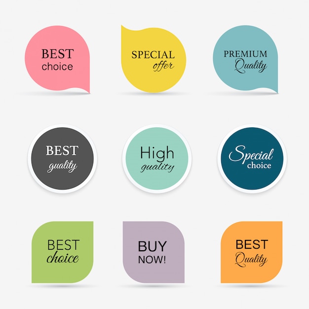 Vibrant Retail Promotion Badges with Captivating Designs | Jiffy Designs