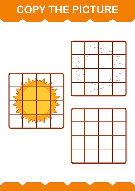 Vibrant Sun Motif with Geometric Grid Patterns | Jiffy Designs