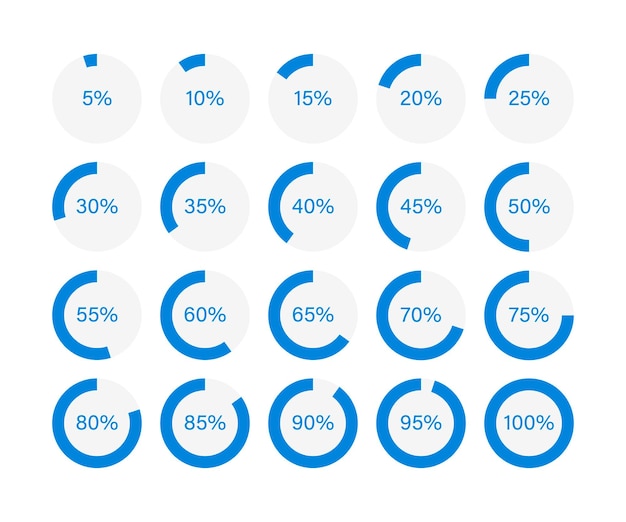 Vibrant Circular Infographic Visualizing Percentage Data | Jiffy Designs