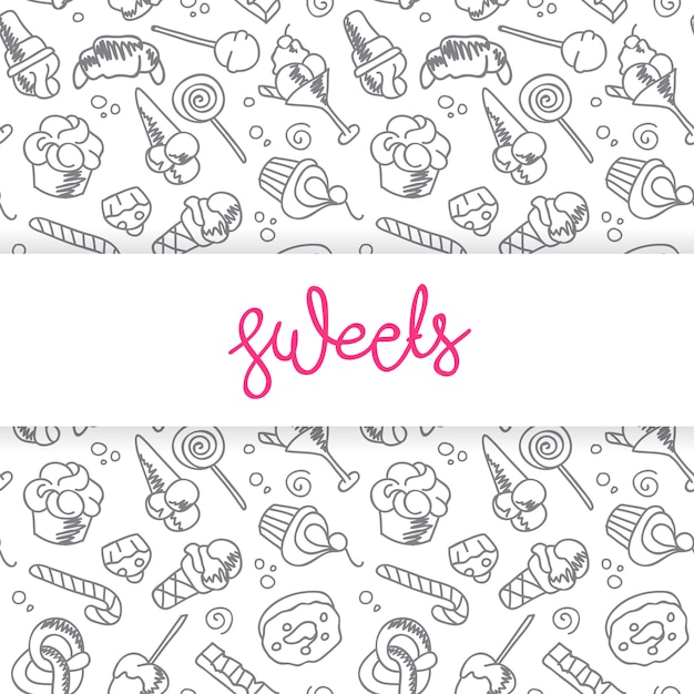 Delectable Delights: Whimsical Baked Goods Pattern | Jiffy Designs