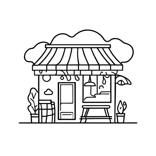 Cozy Cottage Storefront with Charming Details | Jiffy Designs