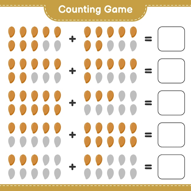 Counting Carrots and Radishes in Playful Math Game | Jiffy Designs