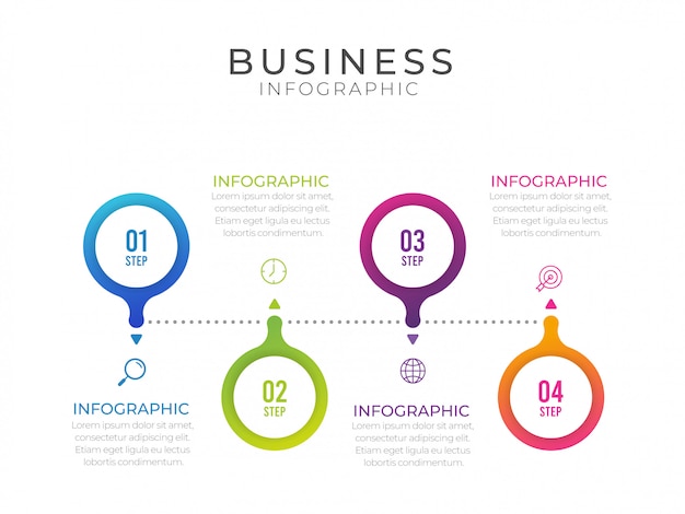 Vibrant Infographic Elements Highlighting Business Insights | Jiffy Designs