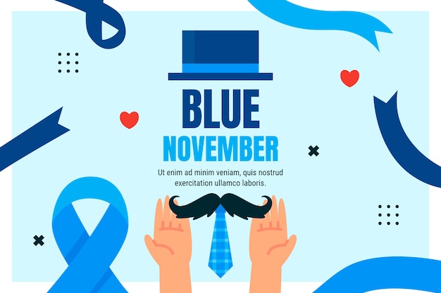 Celebrating Blue November: A Movember Awareness Campaign | Jiffy Designs