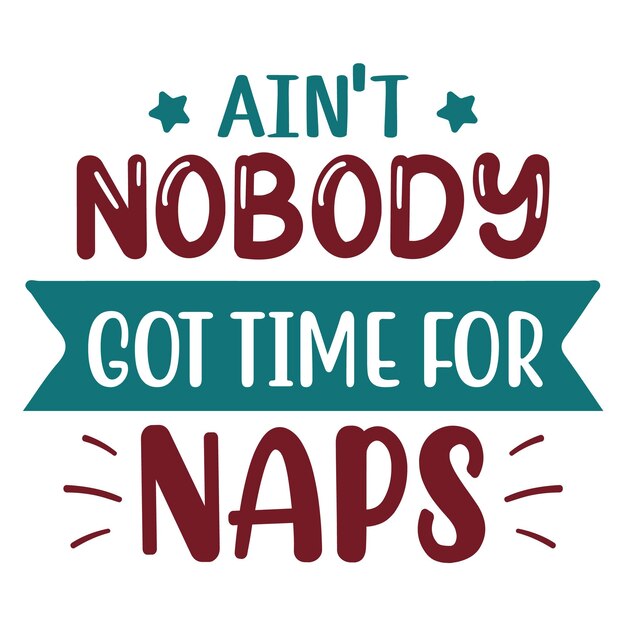 Whimsical Typographic Design Celebrating the Joy of Napping | Jiffy Designs
