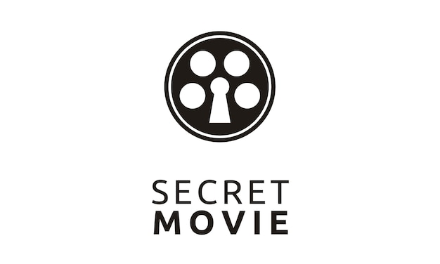 Bold Black and White Film Reel Graphic Design | Jiffy Designs