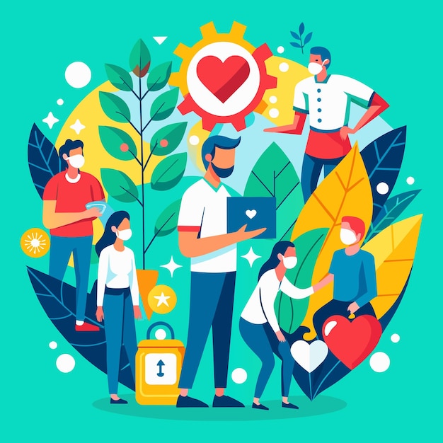 Vibrant Community Celebrating Love and Connection | Jiffy Designs