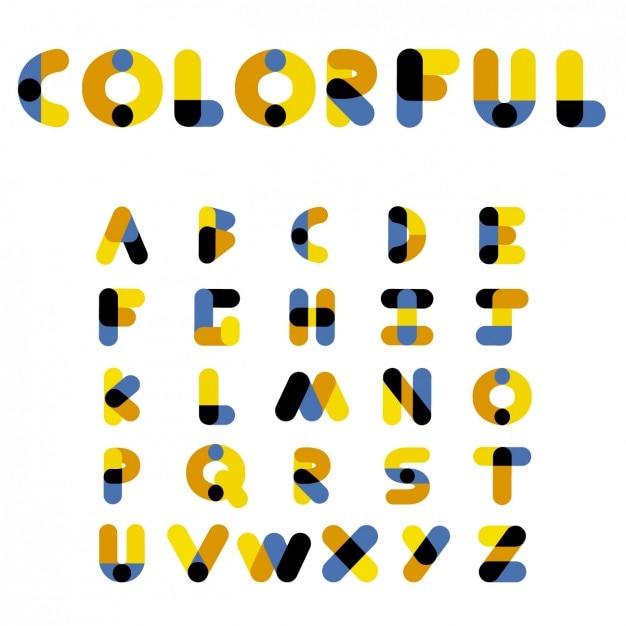 Vibrant 3D Geometric Lettering with Bold Colors and Shapes | Jiffy Designs
