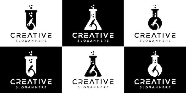 Diverse Collection of Creative Beaker Logos with Unique Designs | Jiffy ...