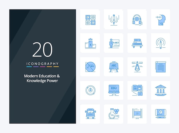Comprehensive Iconography of Modern Education and Knowledge | Jiffy Designs
