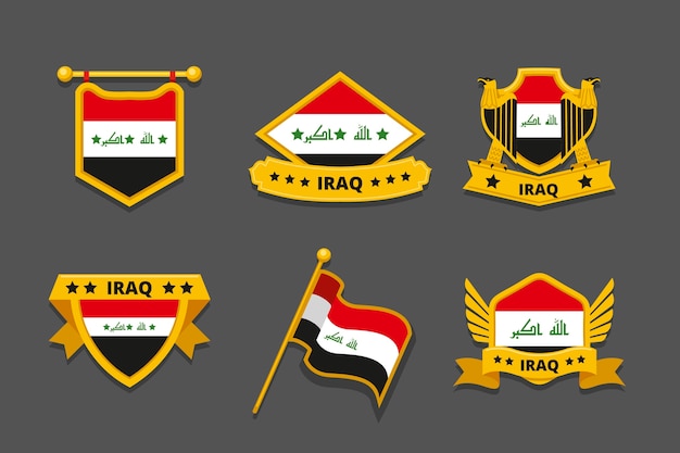 Diverse Collection of Patriotic Iraqi Emblems and Insignia | Jiffy Designs