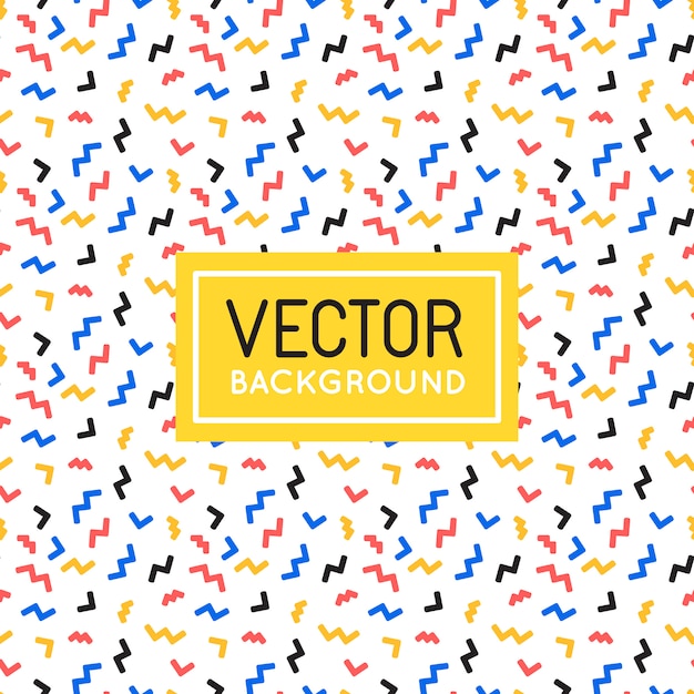 Vibrant Geometric Shapes in a Playful Scattered Pattern | Jiffy Designs