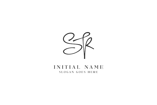 Elegant Monogram with Stylized Initial and Slogan | Jiffy Designs