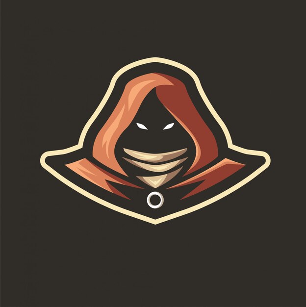 Enigmatic Hooded Figure: A Captivating Emblem for Diverse Applications ...