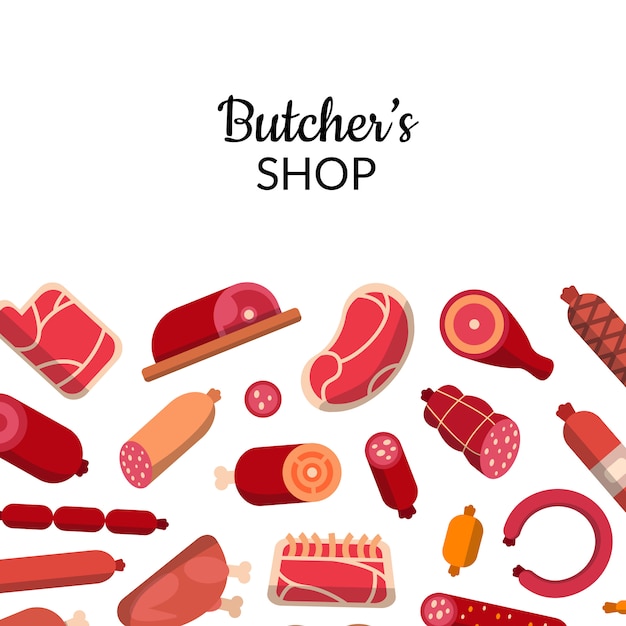 Diverse Collection of Premium Butcher's Shop Meats and Cuts | Jiffy Designs