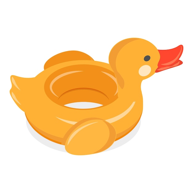 Adorable Inflatable Duck Pool Float | Jiffy Designs