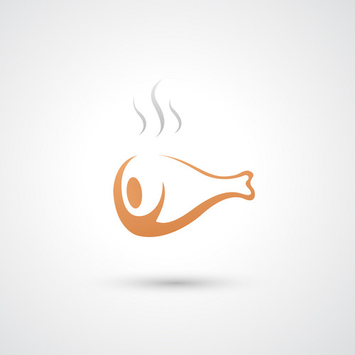 Chicken Wing Icon Illustration | Jiffy Designs