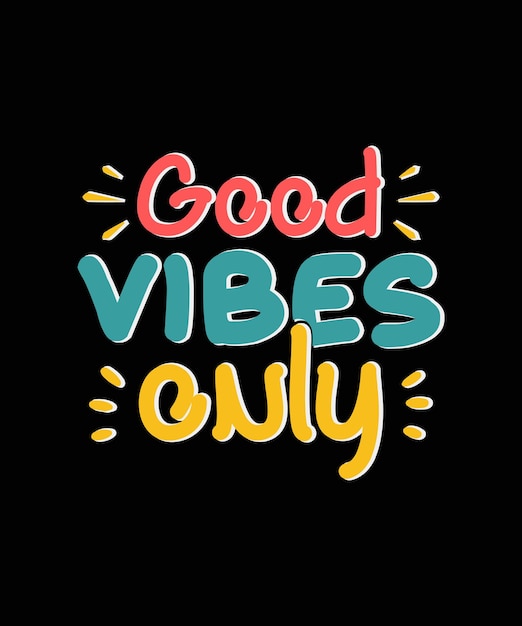 Vibrant Lettering with Cheerful Exclamation of Positive Attitude ...