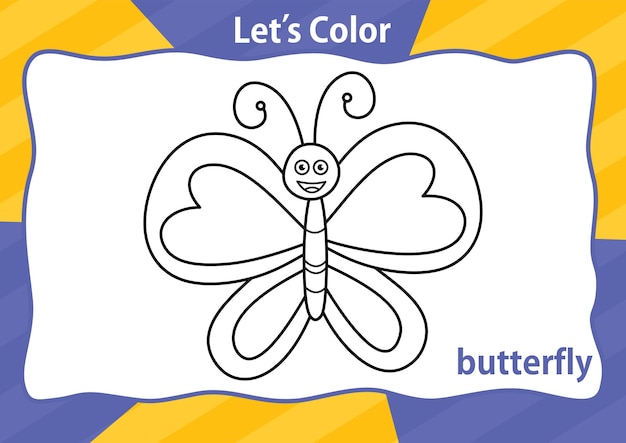 Delightful Butterfly Coloring Template for Versatile Designs | Jiffy ...