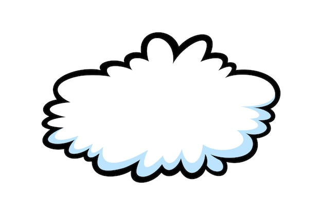Whimsical Cloud-Shaped Frame with Soft Edges | Jiffy Designs